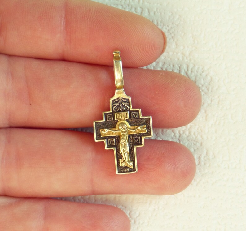 Rare Vintage Sterling Silver 925 Cross Matrona Moscow Cross - Etsy