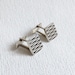 Soviet Cufflinks Vintage Silver Square Cufflinks Russian Cufflinks Gift ...