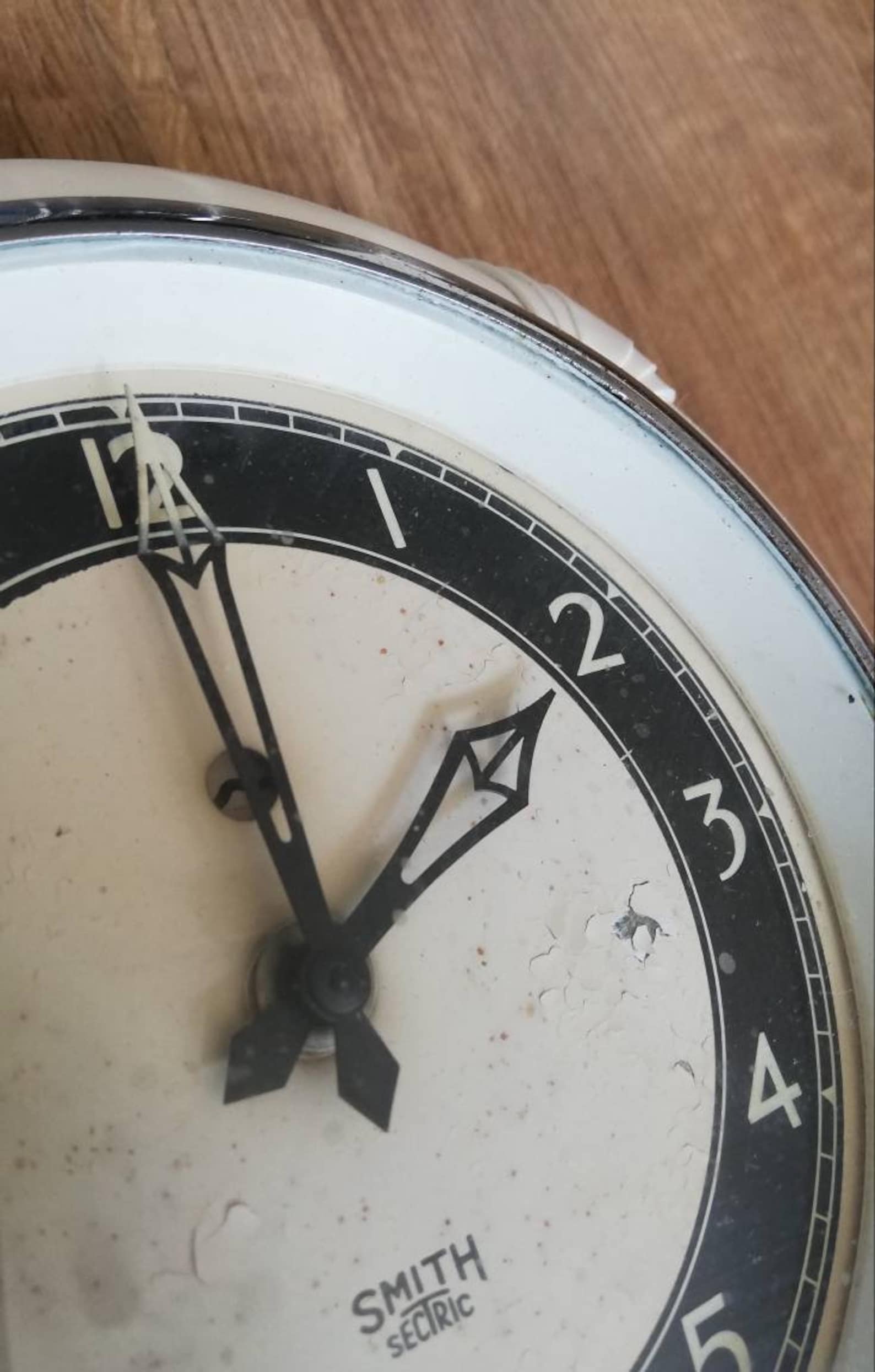 Vintage 1930s Smith Sectric Bakelite Clock **rare** - Etsy