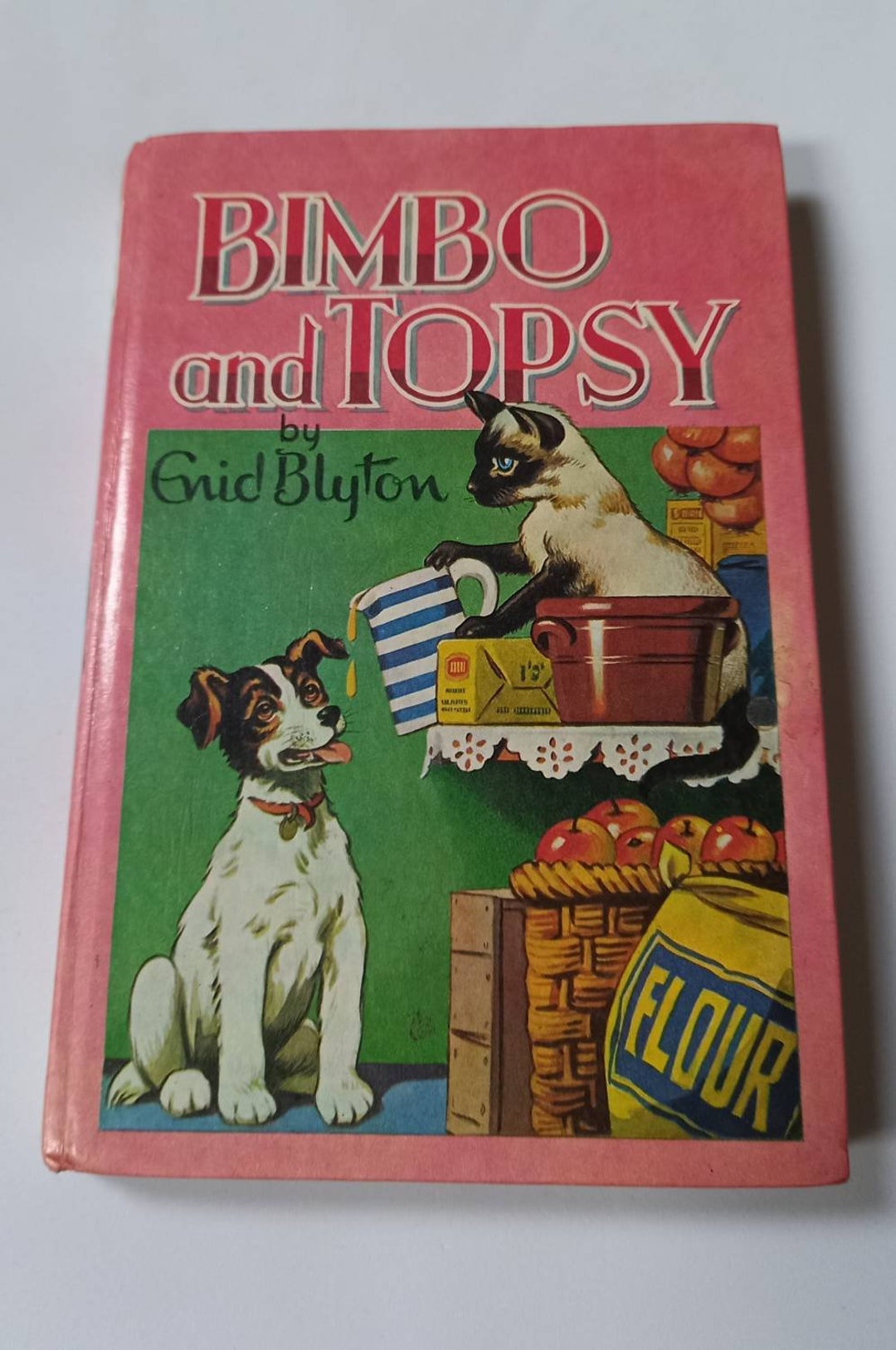Vintage Enid Blyton Bimbo and Topsy Book - Etsy