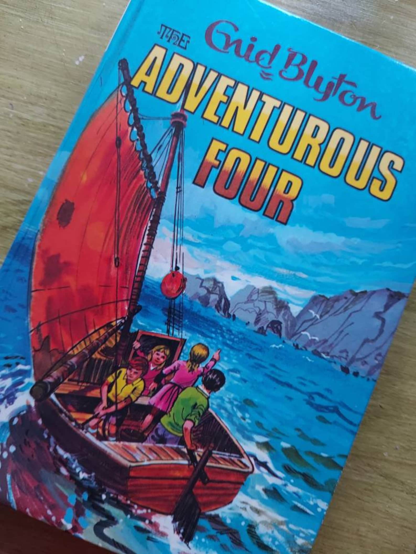 Vintage Enid Blyton the Adventurous Four Book - Etsy UK