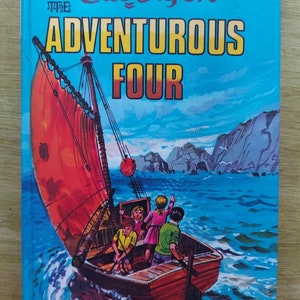 Vintage Enid Blyton the Adventurous Four Book - Etsy UK