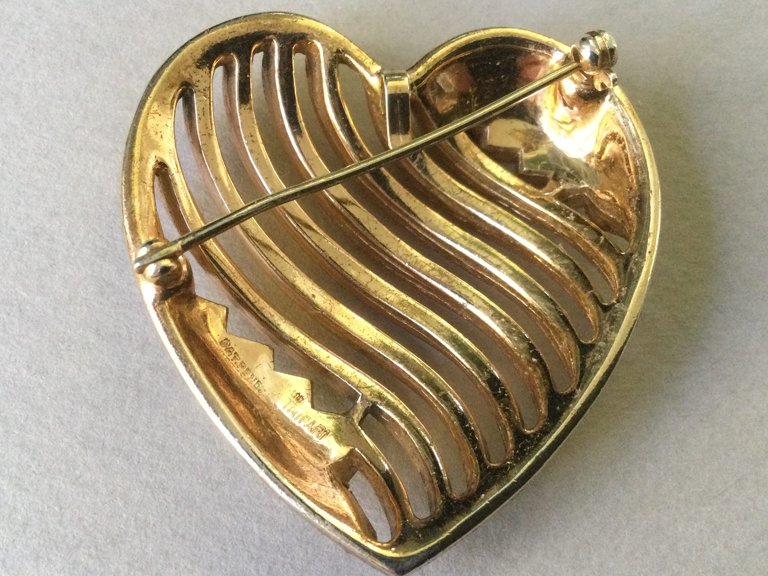 Crown Trifari Alfred Philippe Design Gold and Rhinestone | Etsy