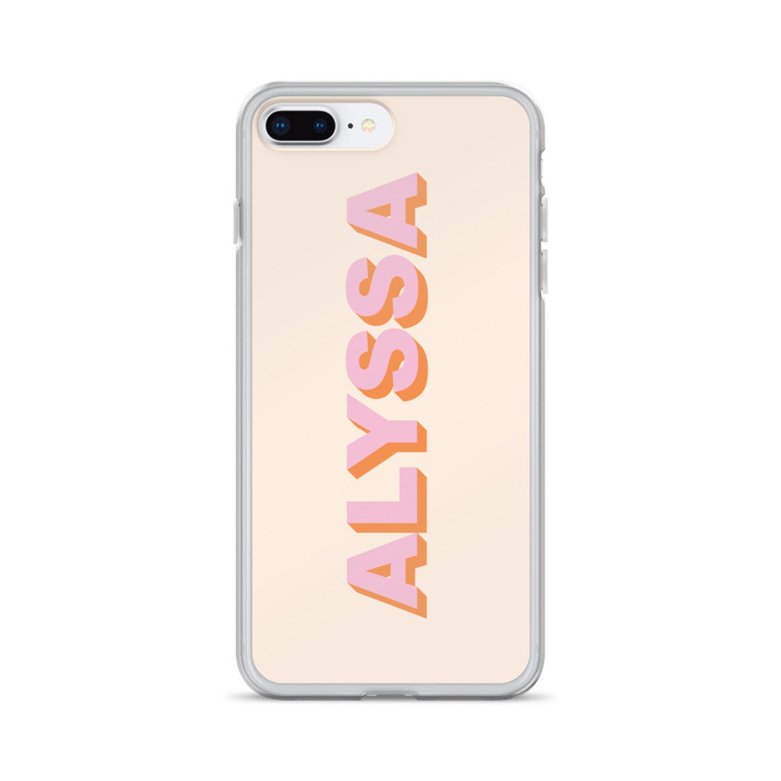 Custom Name on Beige Background Iphone 12 Pro Case Monogram - Etsy