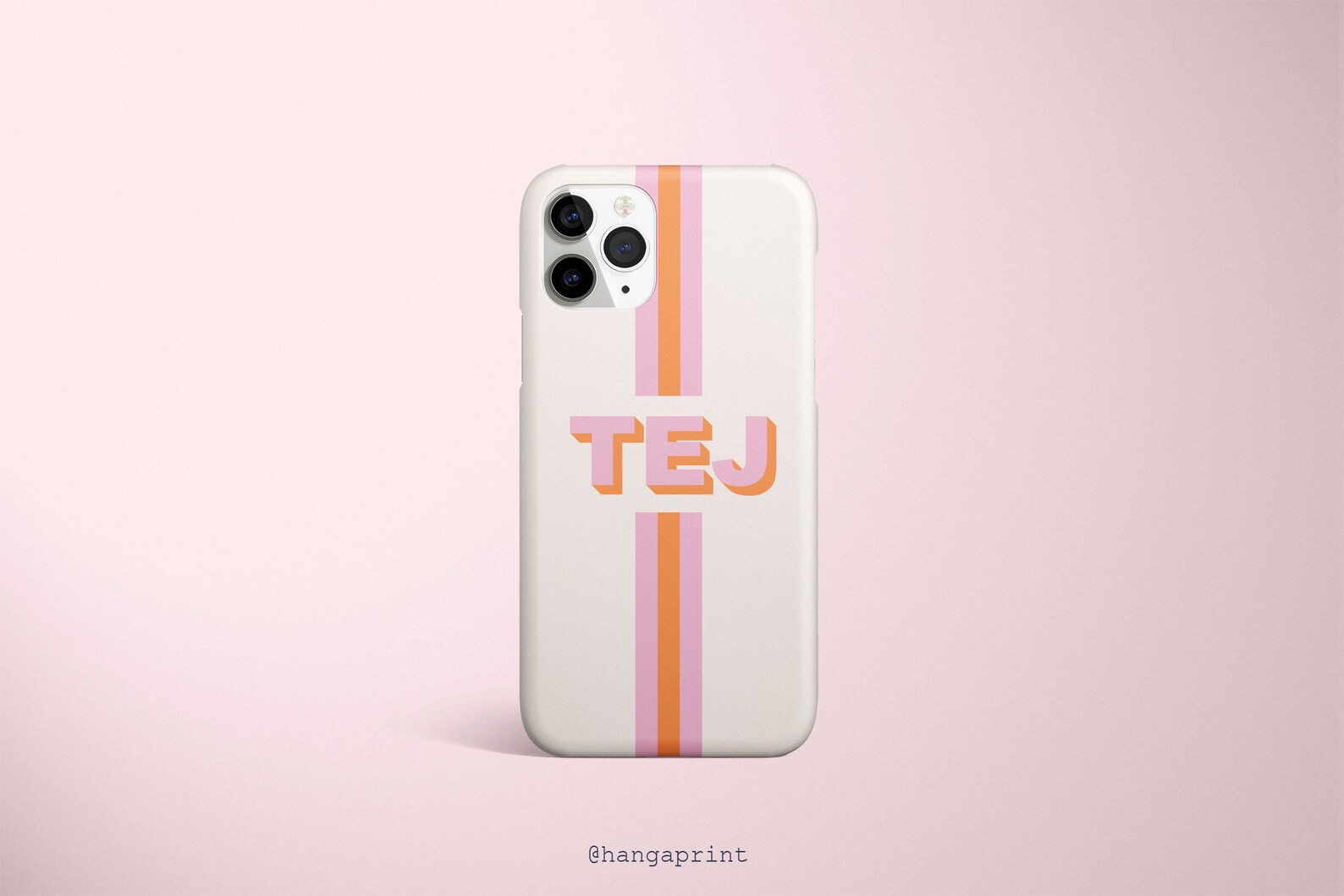 Custom Initial Iphone 13 Case Monogram Iphone 14 Stripes - Etsy