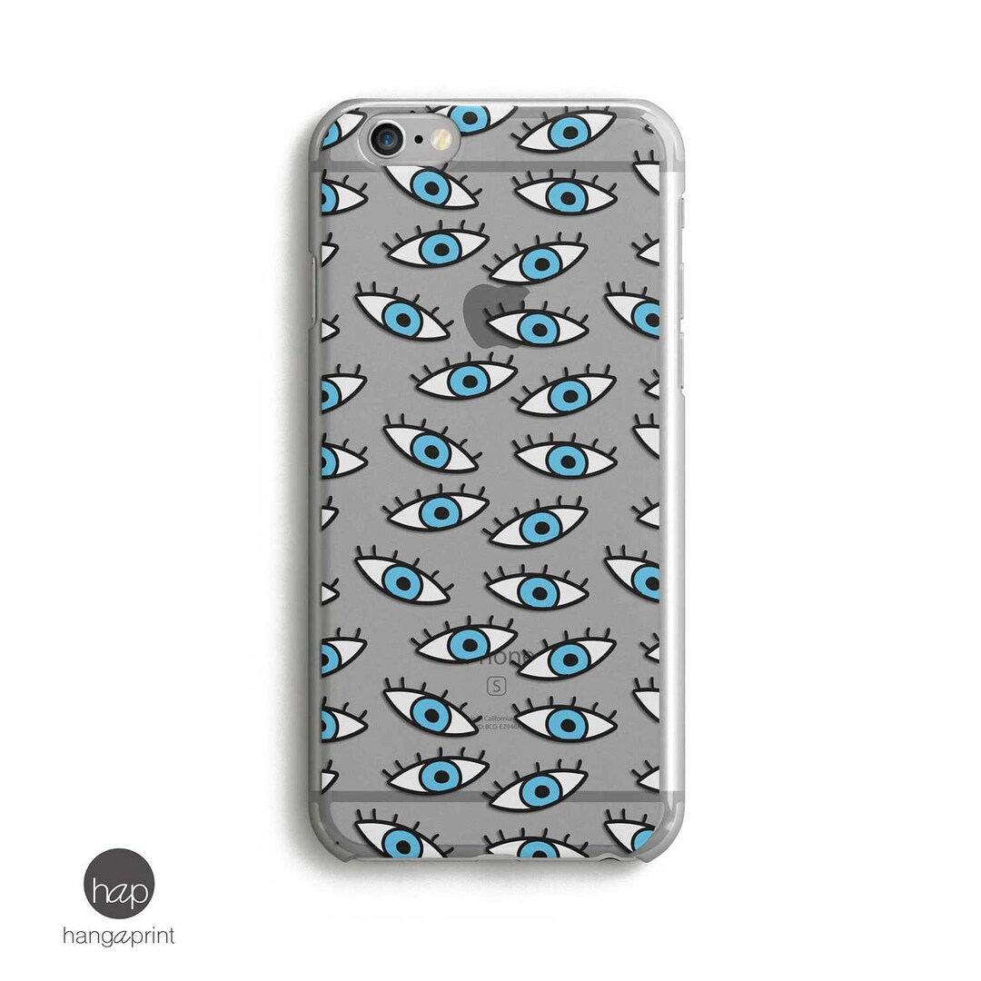 IPhone 7 Plus Case Clear Eye Phone Case Evil Eye Phone Case - Etsy