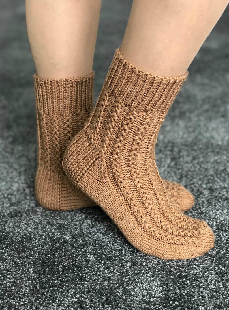 Handmade Socks - Handmade Knitwear - Women Socks - Hand Knitted Socks ...