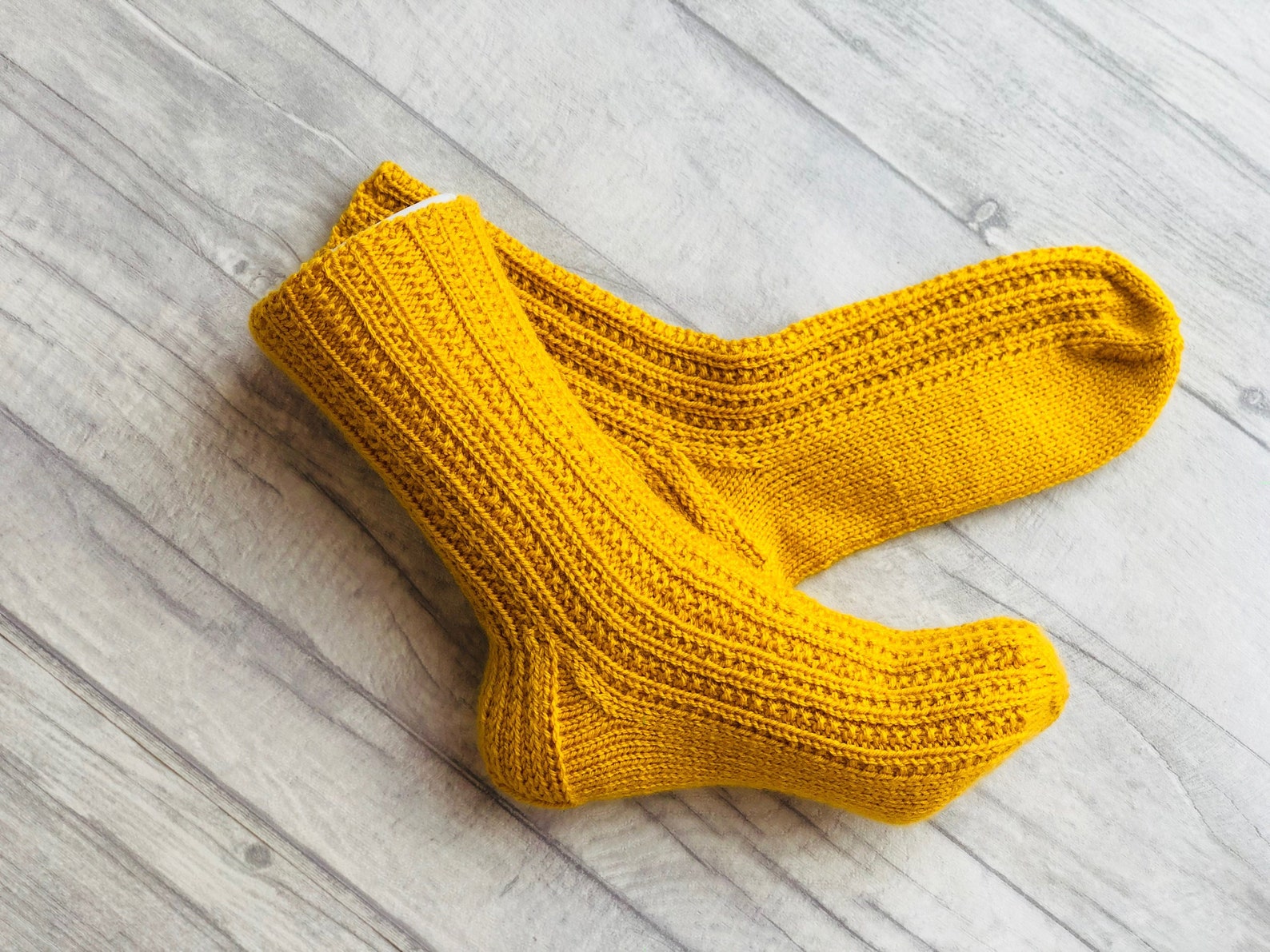 Red Wool Socks - Red Socks - Red Clothing - Hand Knit Socks - Wool ...