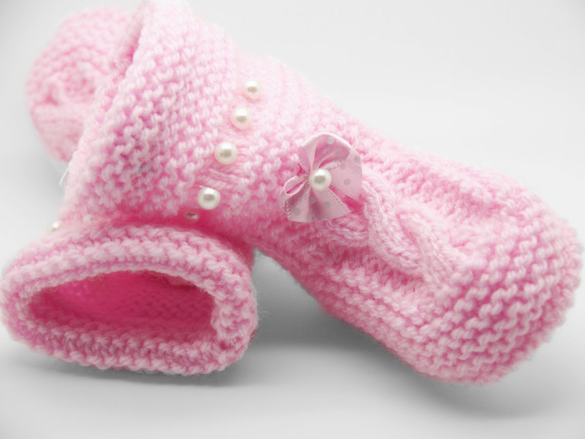 Christening Gift Baby Booties Christening Gift Girl - Etsy