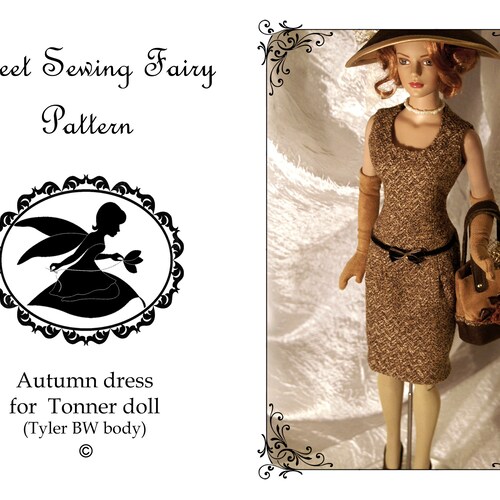 PDF Doll Clothes Sewing Pattern for Tyler Wentworth Dolls | Etsy