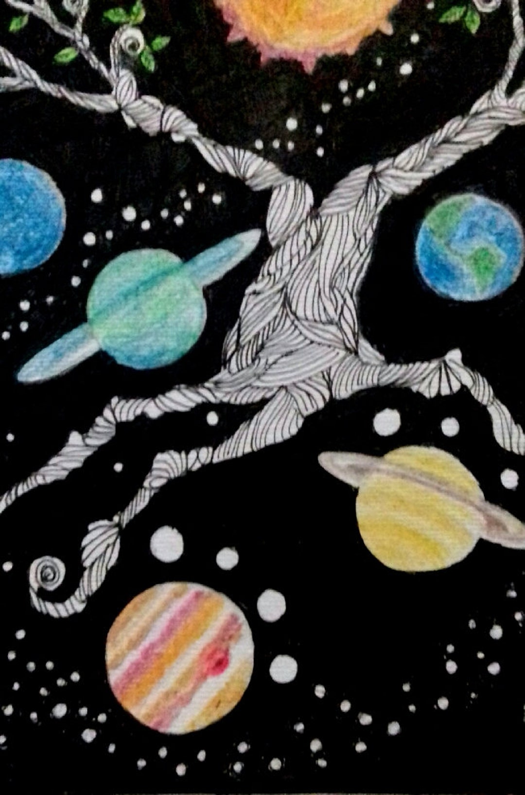 Solar System and the Tree of Life - Etsy
