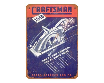 Craftsman Sign | Etsy