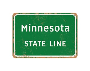 Minnesota State Park Sign - Etsy