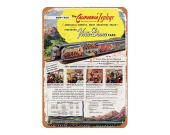 California Zephyr | Etsy