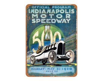 Speedway Metal Sign | Etsy