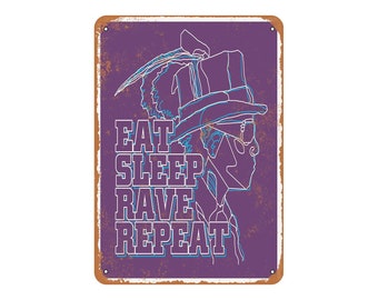 Eat Sleep Rave | Etsy