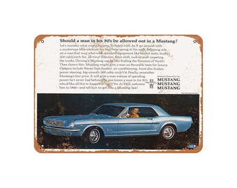 1966 Ford Mustang | Etsy