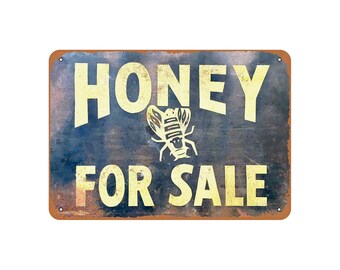 Honey for Sale Sign - Etsy