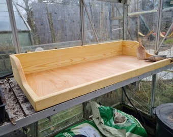 Large Wooden Potting Tray - Etsy UK
