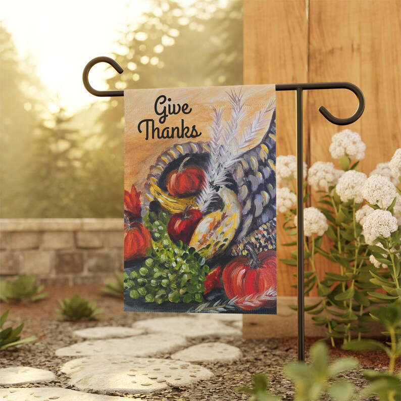 Cornucopia Garden & House Banner - Etsy