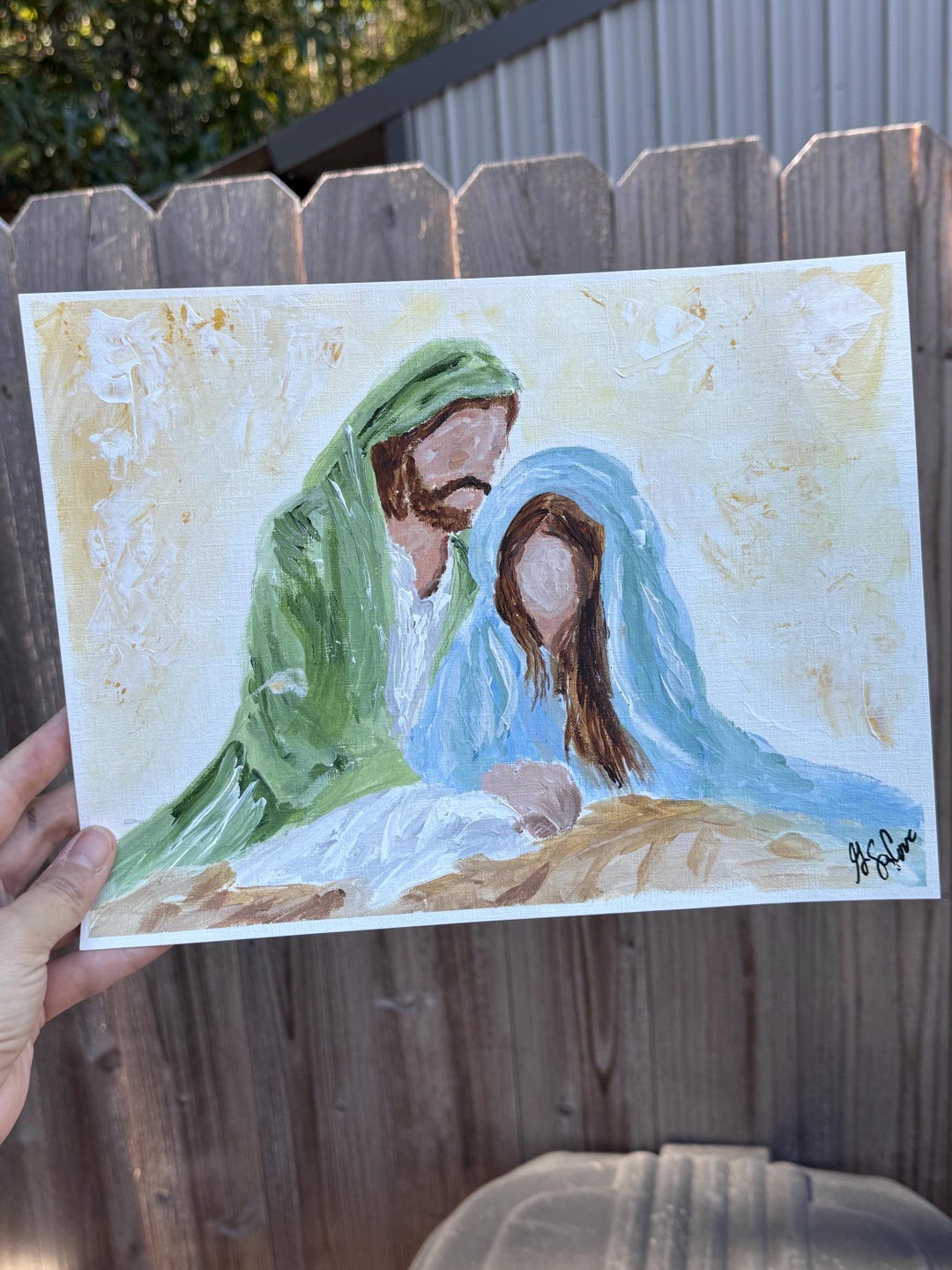 9x12 Original Acrylic Painting - Etsy