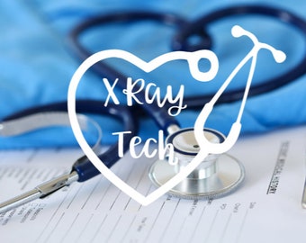 Radiology Car Decal - Etsy