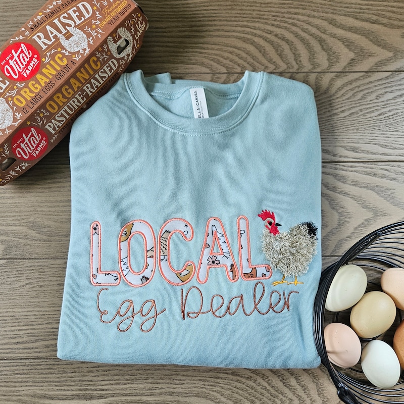 Embroidered Eggs - Etsy