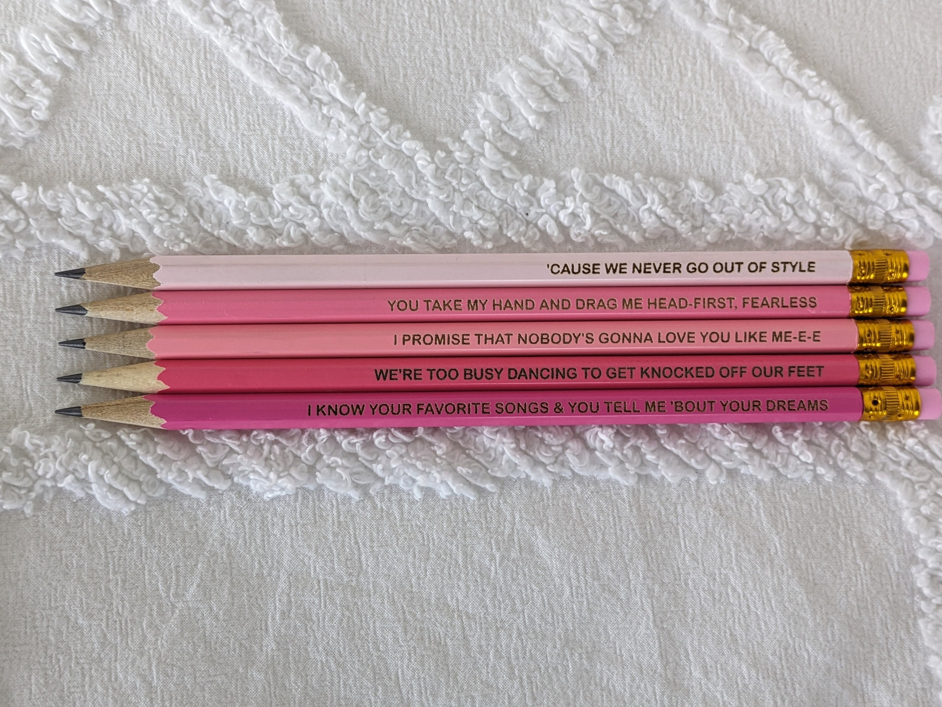 Besties taylor's Version Pencil Set - Etsy