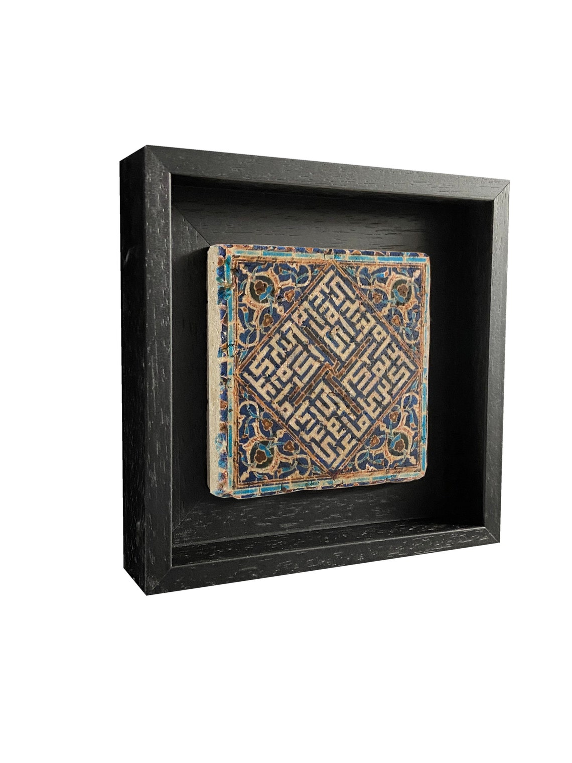 Kufic Geometric Persian Multicoloured Framed Stone Art Gift - Etsy