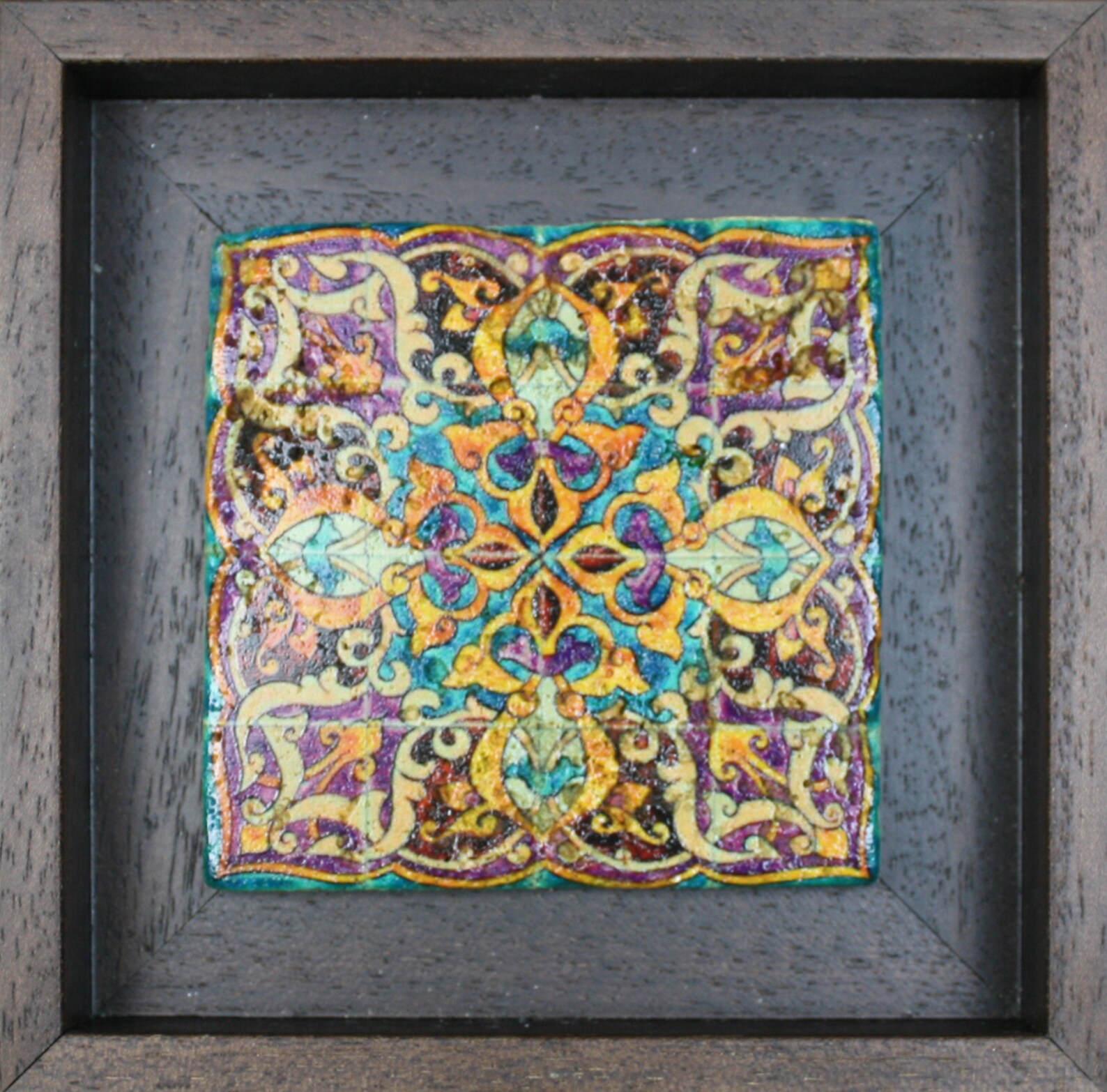 Traditional Moroccan Ottoman Patterns Purple Turquoise Persian - Etsy