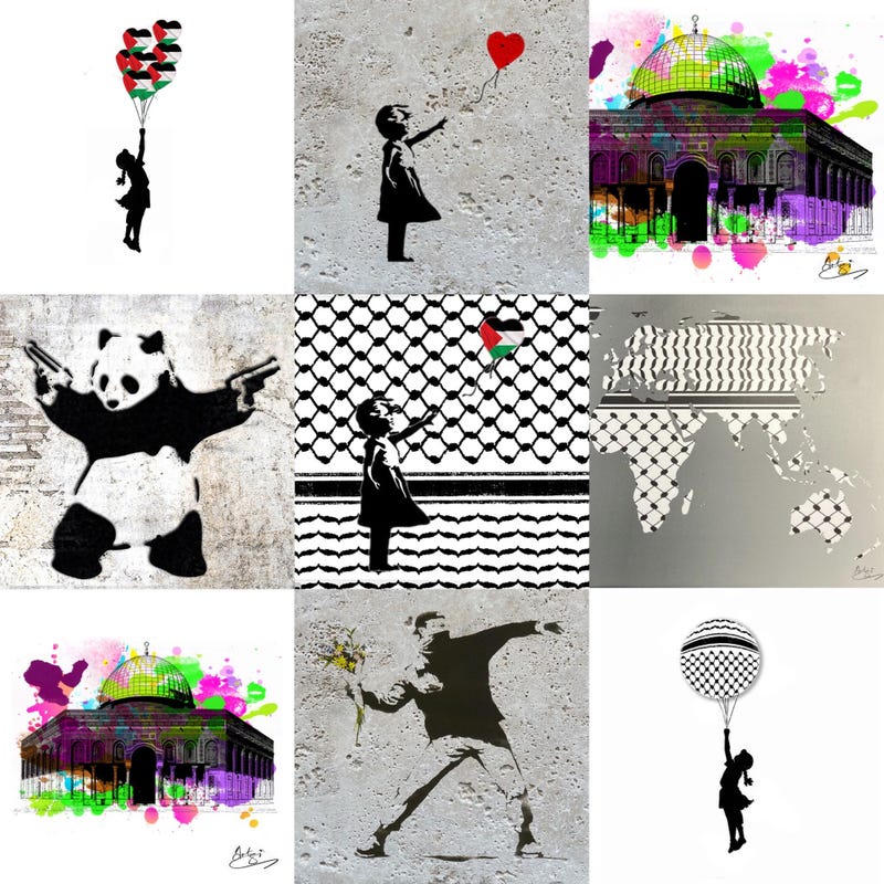 Palestine Christmas Card - Etsy UK