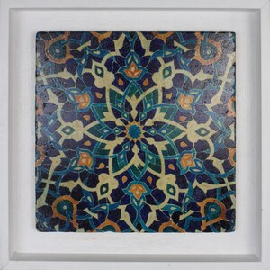 Traditional Moroccan Ottoman Patterns Blue Persian Arabesque - Etsy UK