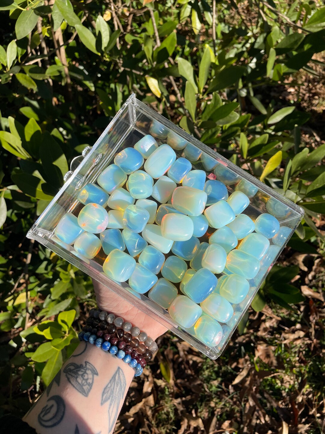 Opalite Tumble / Opalite Pocket Stone - Etsy