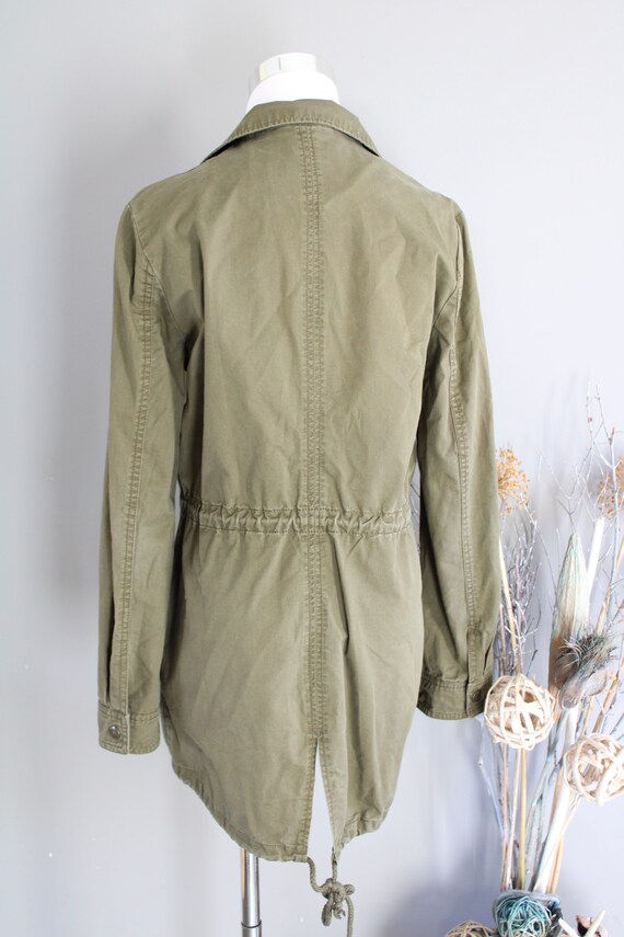 Vintage Utility Parka Light Army Green Parka Military… - Gem