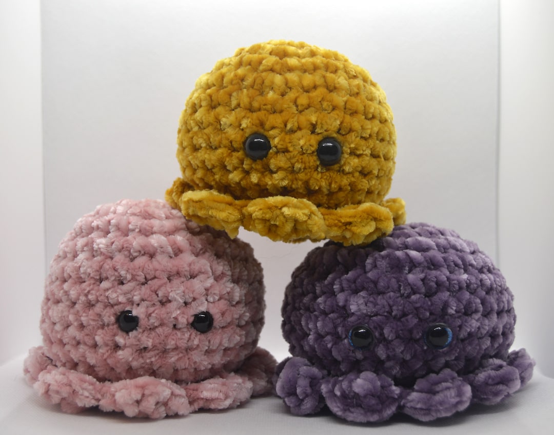 Mini Octopus Stress Ball Squishy, Stress Pet, Worry Buddy - Etsy