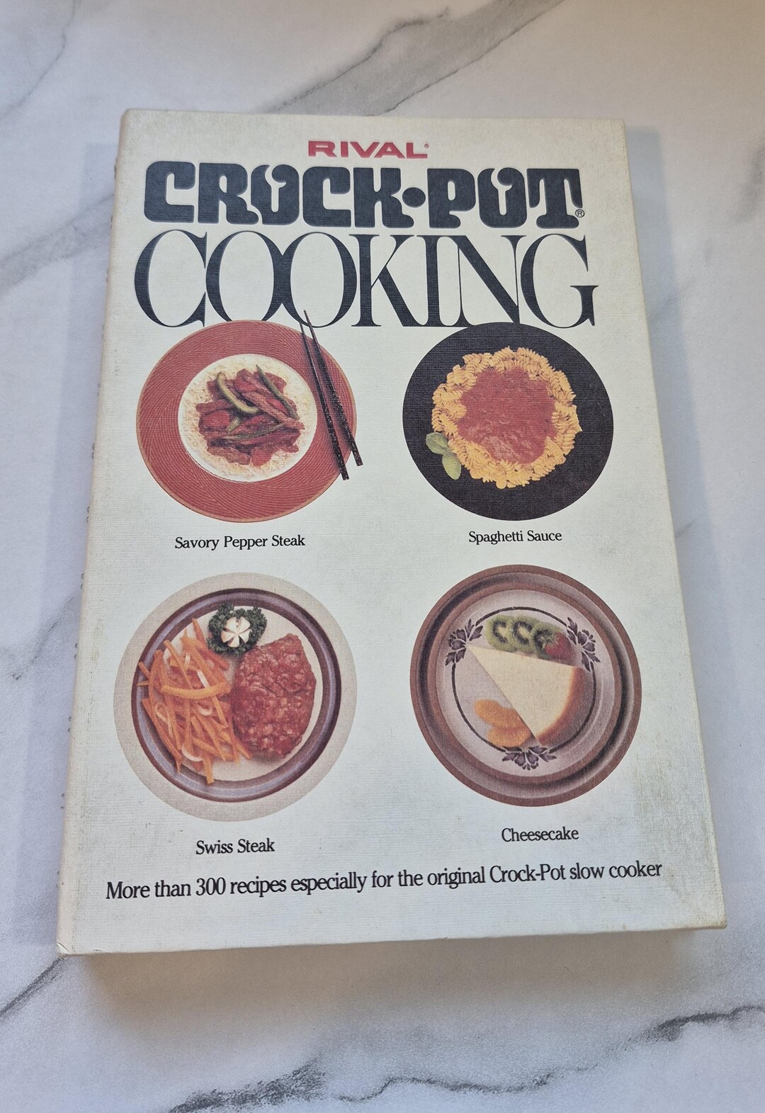 Vintage 1975 Rival Crock-pot Cooking Cookbook | Spiral Bound Slow ...