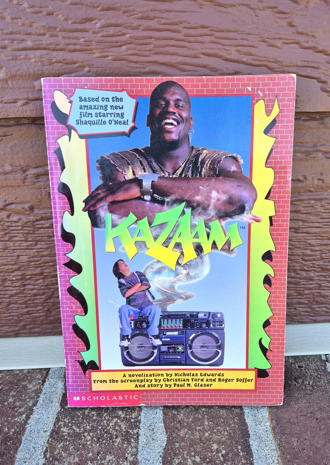 Vintage Kazaam Movie Novelization Book (1996) | Scholastic | Shaquille ...