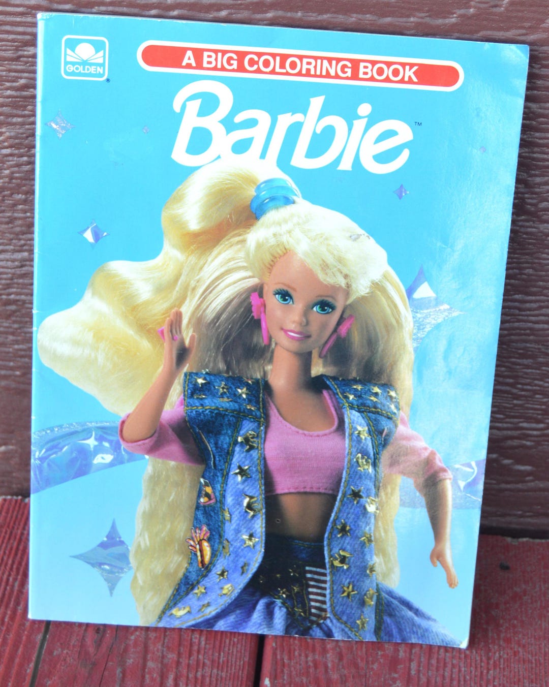 Vintage 1990s Barbie Coloring Book – Unused – Golden Books - Etsy