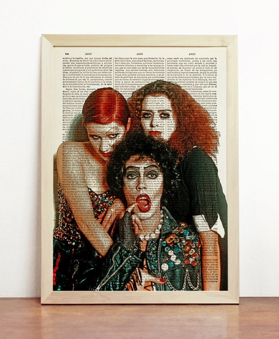 Tim Curry Rocky Horror Poster