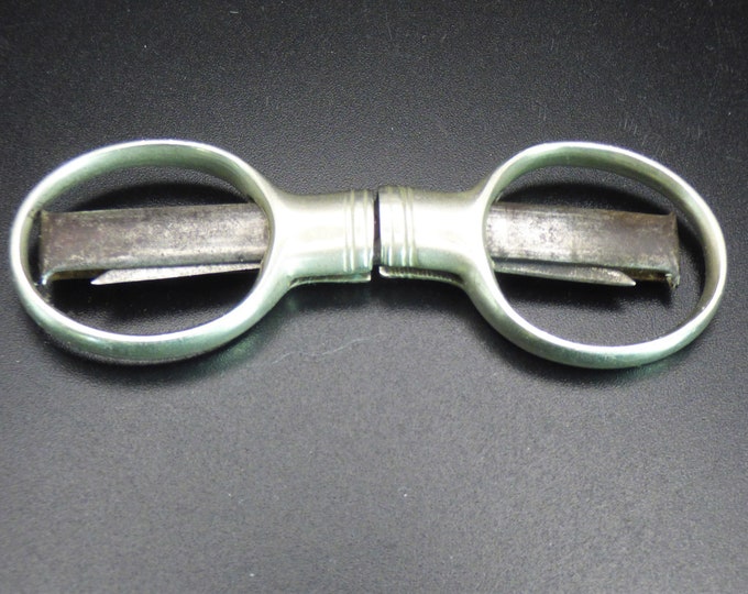 An Original Rare Pair of 18th Century Steel & German Silver (paktong ...