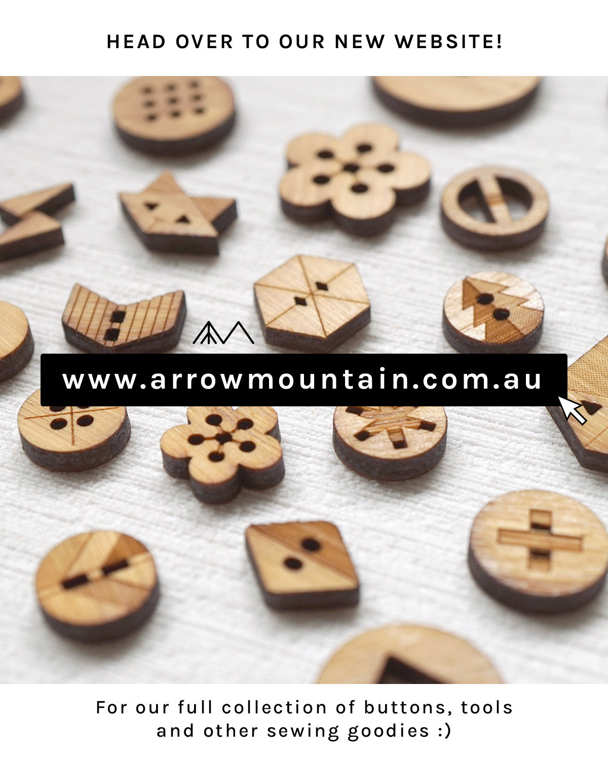 The Chevron Button Small Set of 6 | Etsy