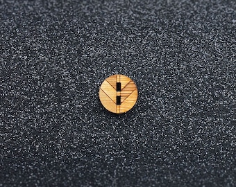Chevron Button - Etsy