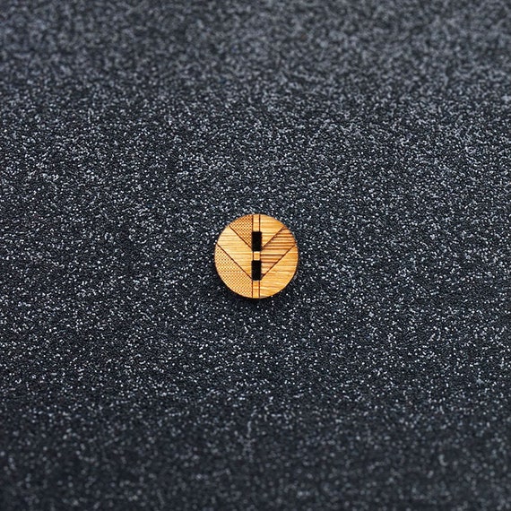 The Chevron Button Small set of 6 - Etsy Australia