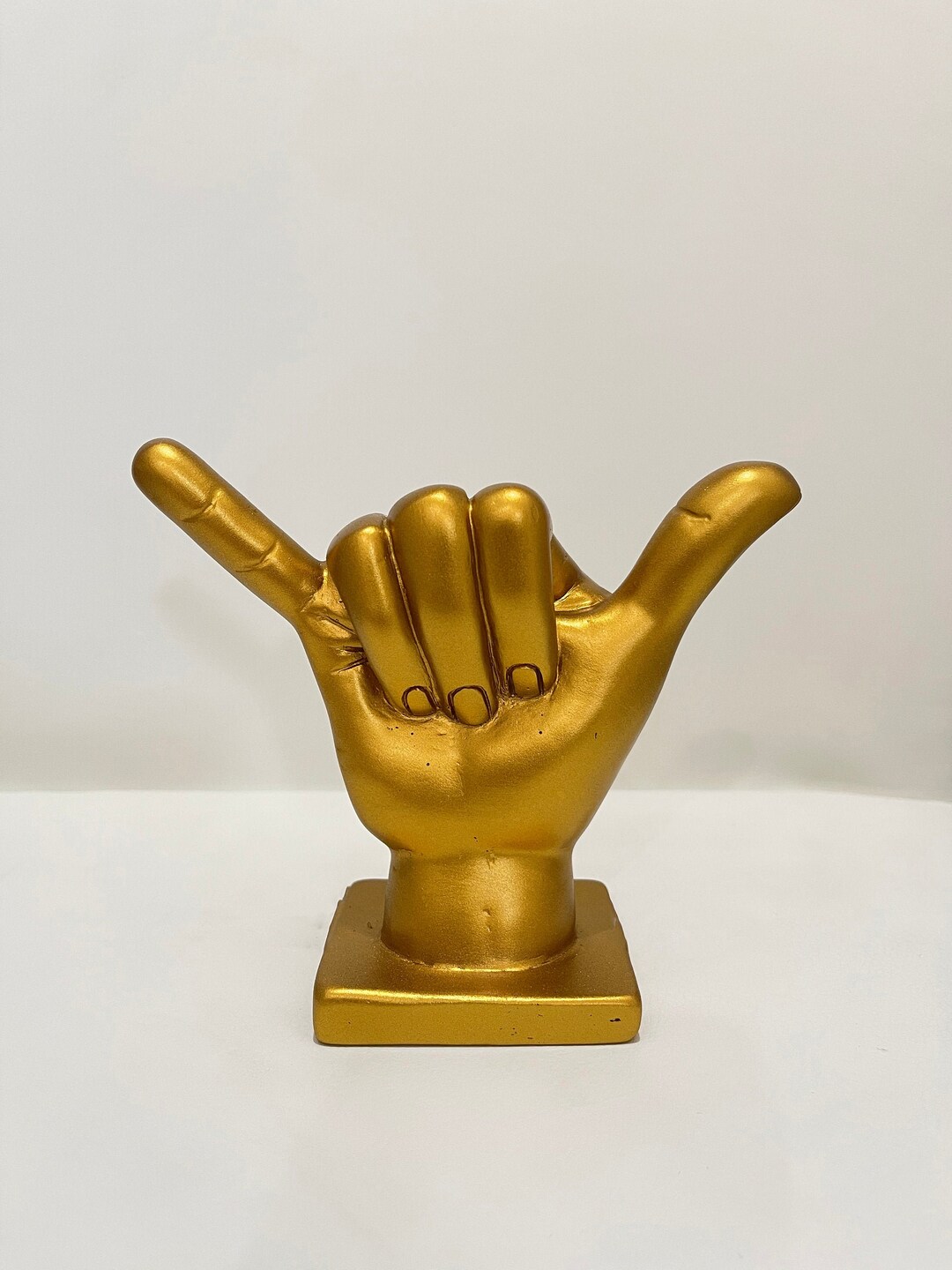 Shaka Hand Sculpture – Hang Loose Decor, Shaka Sign, Surf Room Decor ...