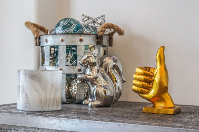 Thumbs Up!- Hand Symbol Sculpture- Entrepeaneur Art-aesthetic Room ...