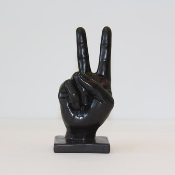 Peace Hand Sign - Etsy