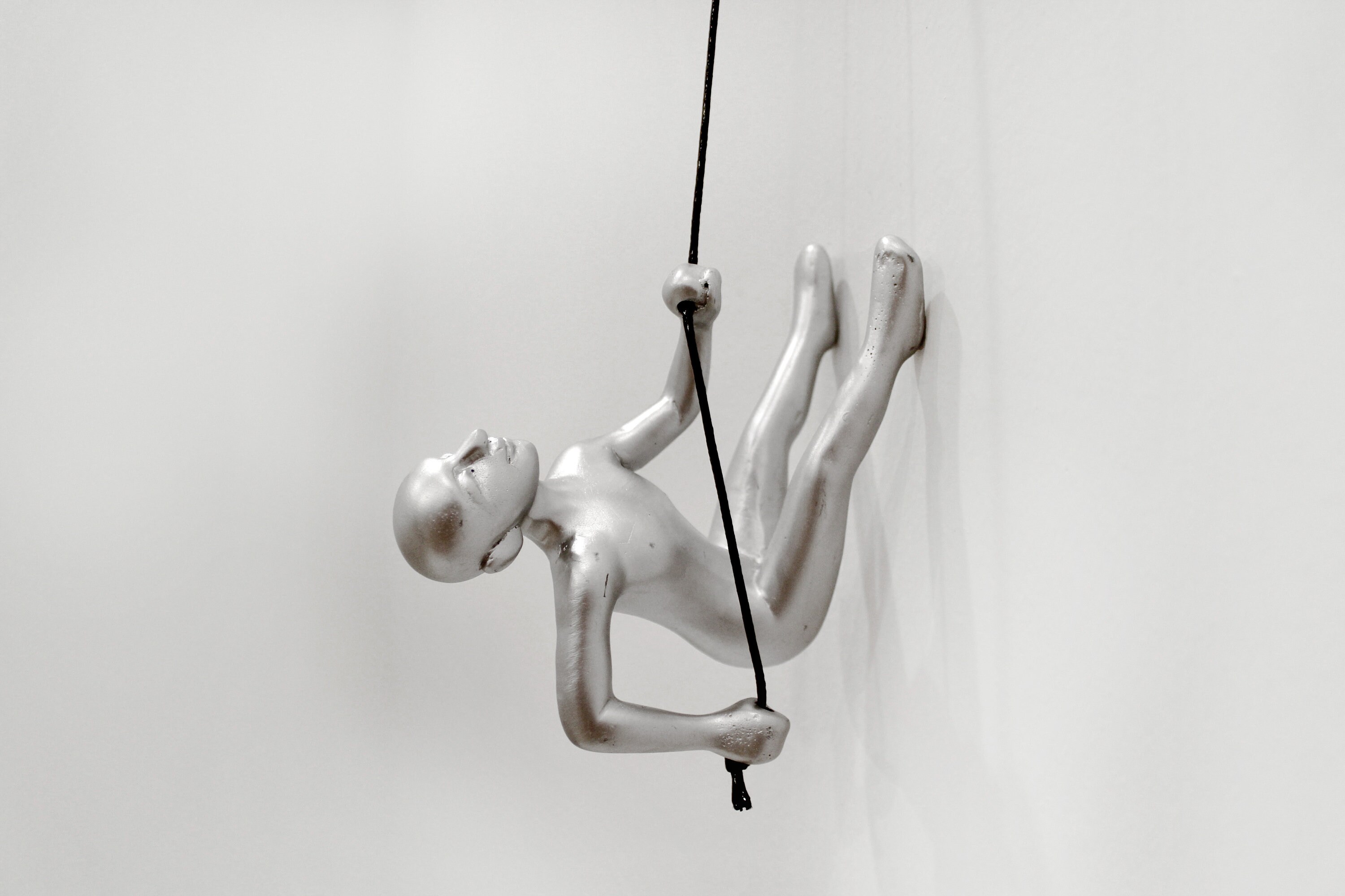 HANGING WALL STATUE set of 3 Hanging Wall Art Sculpture | Etsy