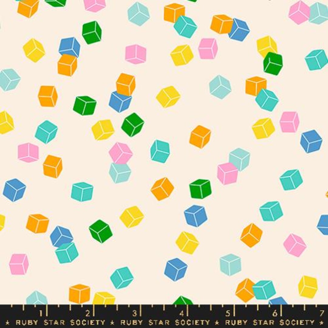Eye Candy | Cuby | Natural | Ruby Star Society Fabric - Etsy