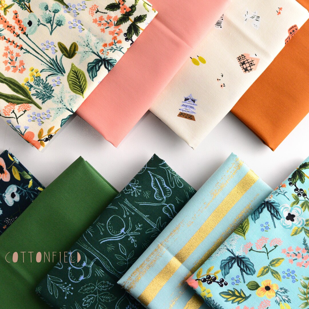 Amalfi (9pc) Fat Quarter Bundle - Etsy