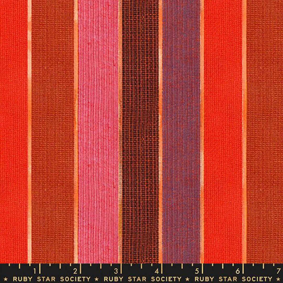 Warp and Weft Honey Jubilee Woven Stripe (daisy) | Ruby Star Society ...